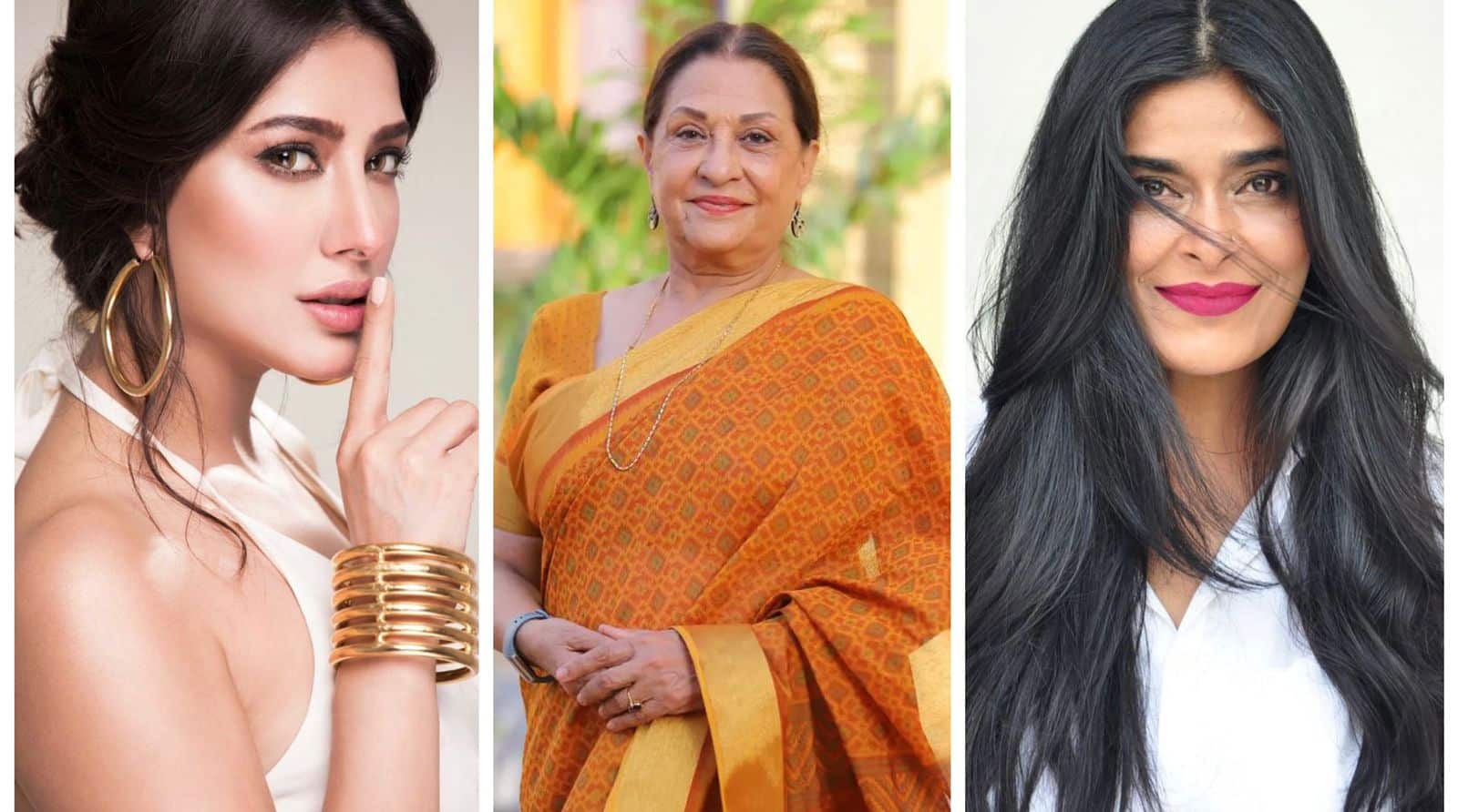 Mehwish Hayat, Samina Ahmed and Nimra Bucha spotted at Ms Marvel premiere