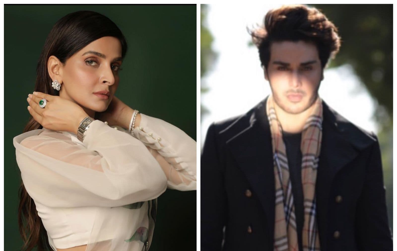 Saba Qamar and Ahsan Khan s latest BTS video wins hearts