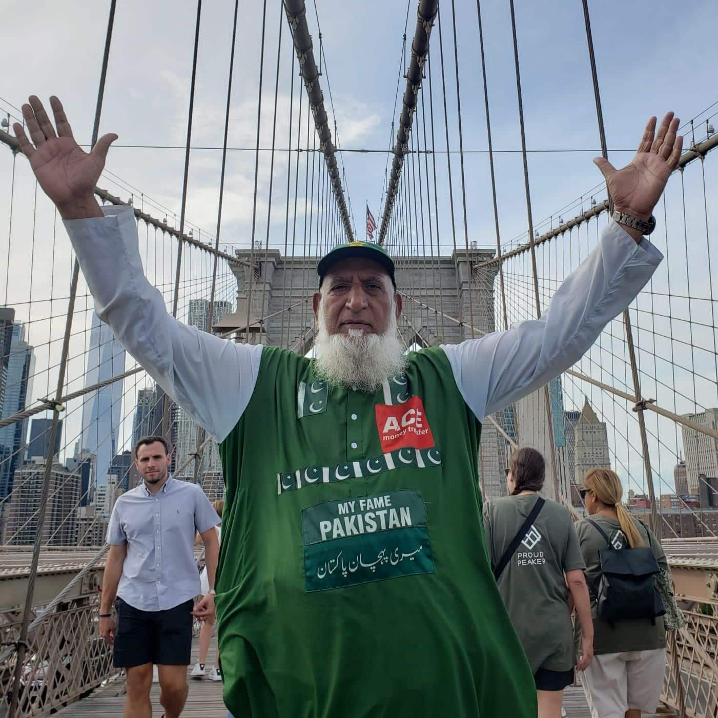 Chacha Cricket Abdul Jalil arrives in US, took part in various events