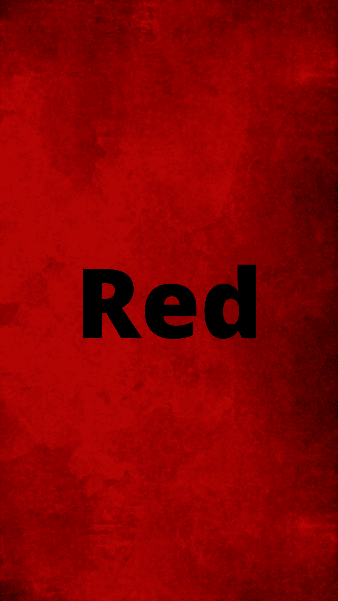Red – A poem in free verse
