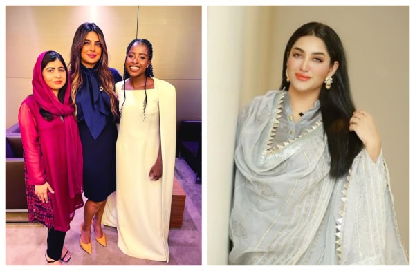 ‘Hypocrite’ – Mathira takes a jibe at Malala after her photo with ...