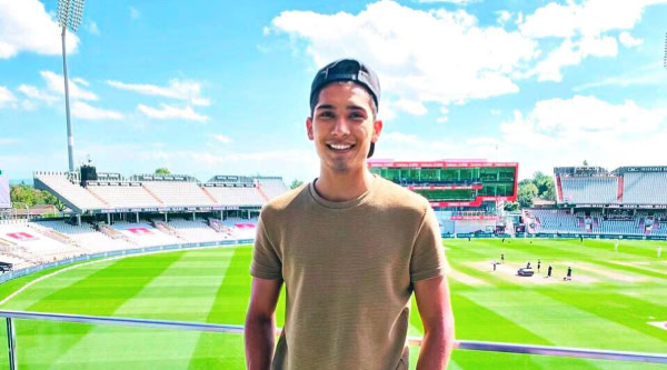 Muhammad Hasnain shows off his hidden talent