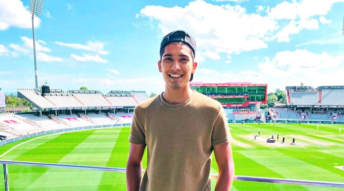 Muhammad Hasnain shows off his hidden talent