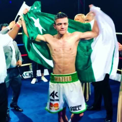 Pakistani boxer Usman Wazeer makes history in Thailand