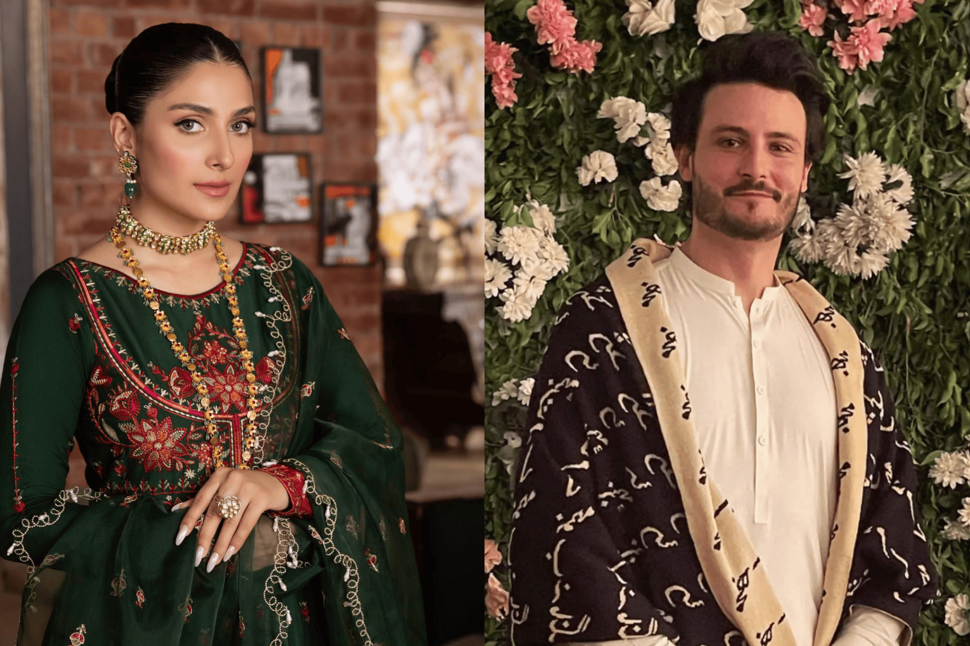 Ayeza Khan and Osman Khalid Butt tease fans as they drop a hint about new project