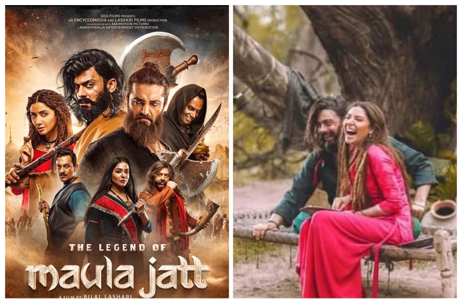 BTS pictures from the sets of Maula Jatt winning the internet