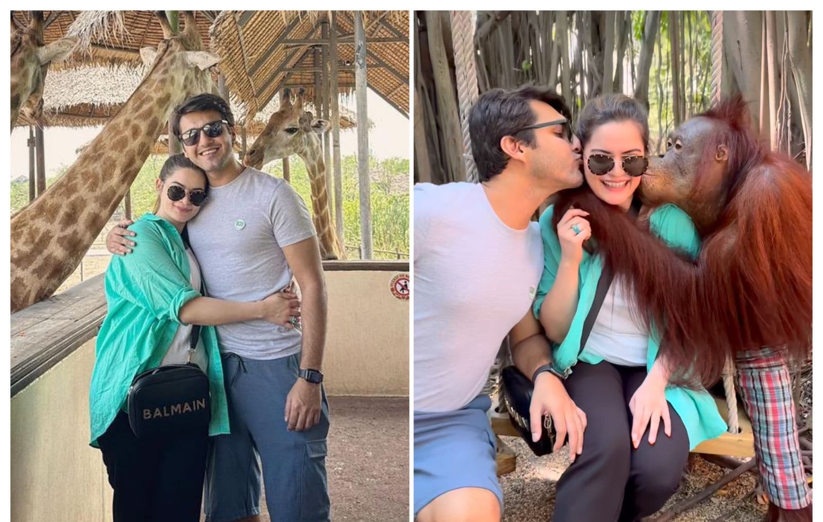 Minal Khan and Ahsan Mohsin Ikram’s jets off for romantic getaway in ...