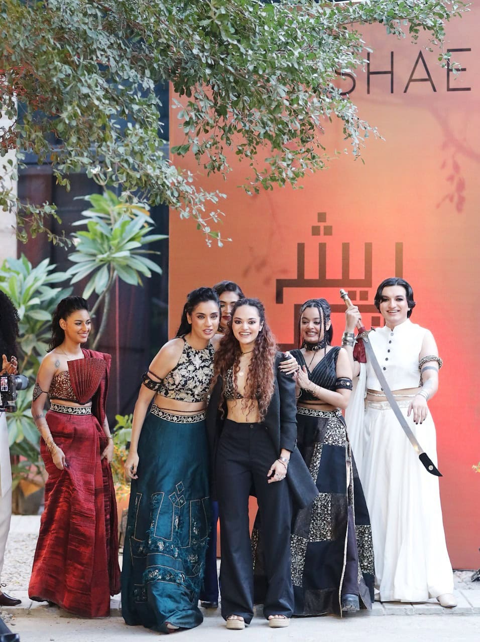 Parishae Adnan showcases her debut collection in Karachi