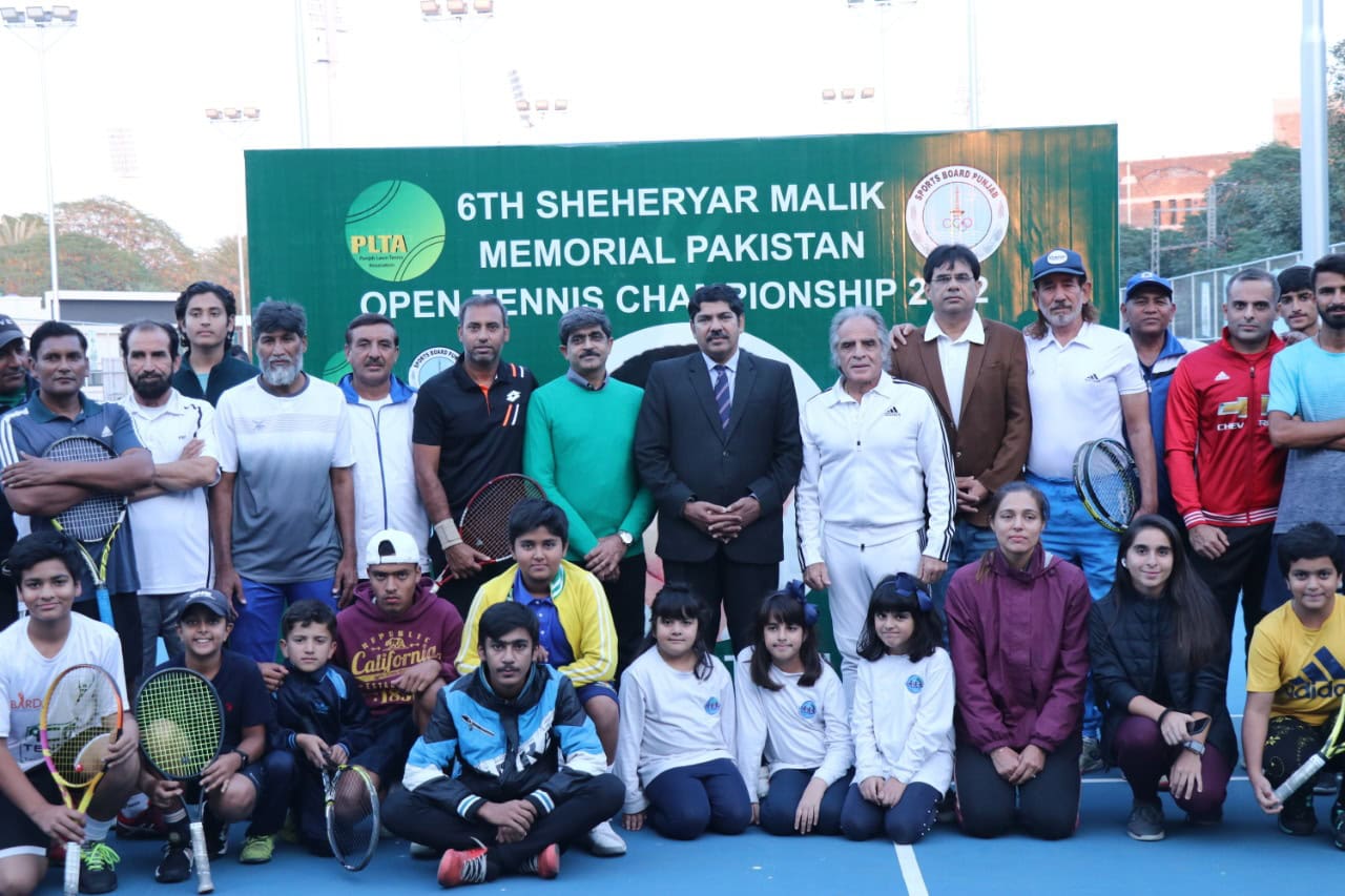 6th Shehryar Malik Memorial Pakistan Open Tennis Championship 2022 ...