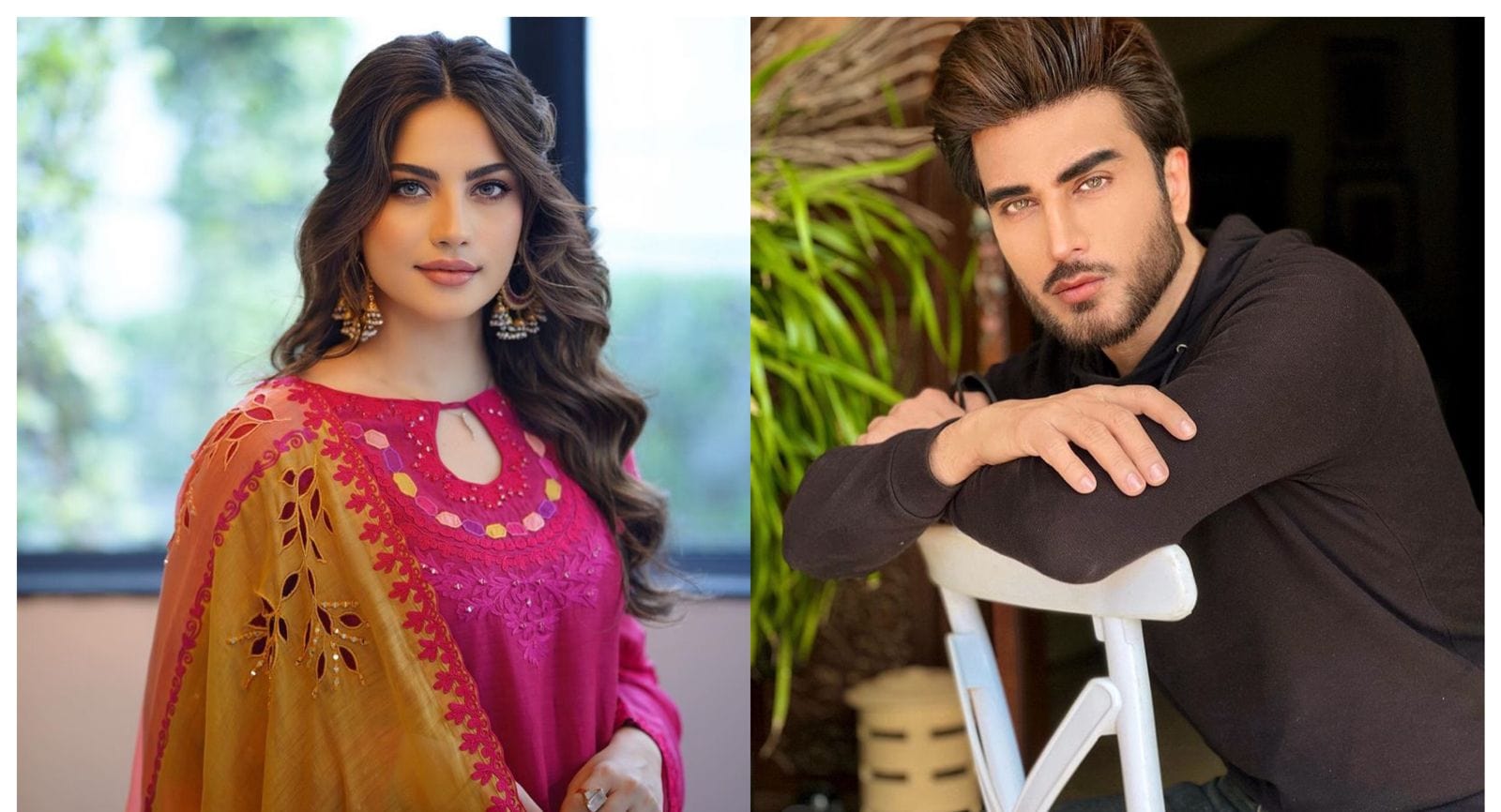 Neelam Muneer and Imran Abbas share BTS video