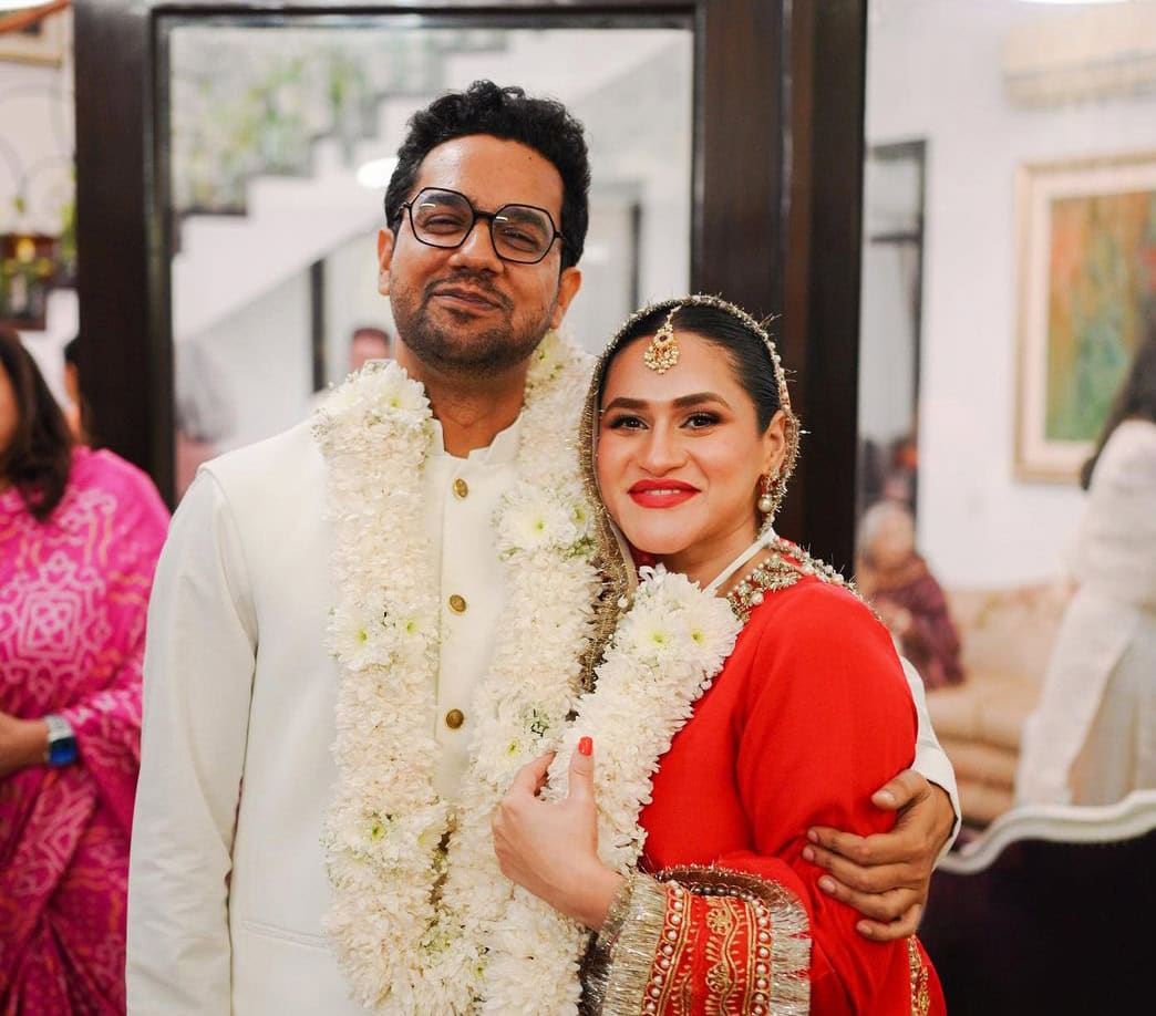 Comedian Ali Gul Pir ties the knot with Dr Azeemah Nakhoda