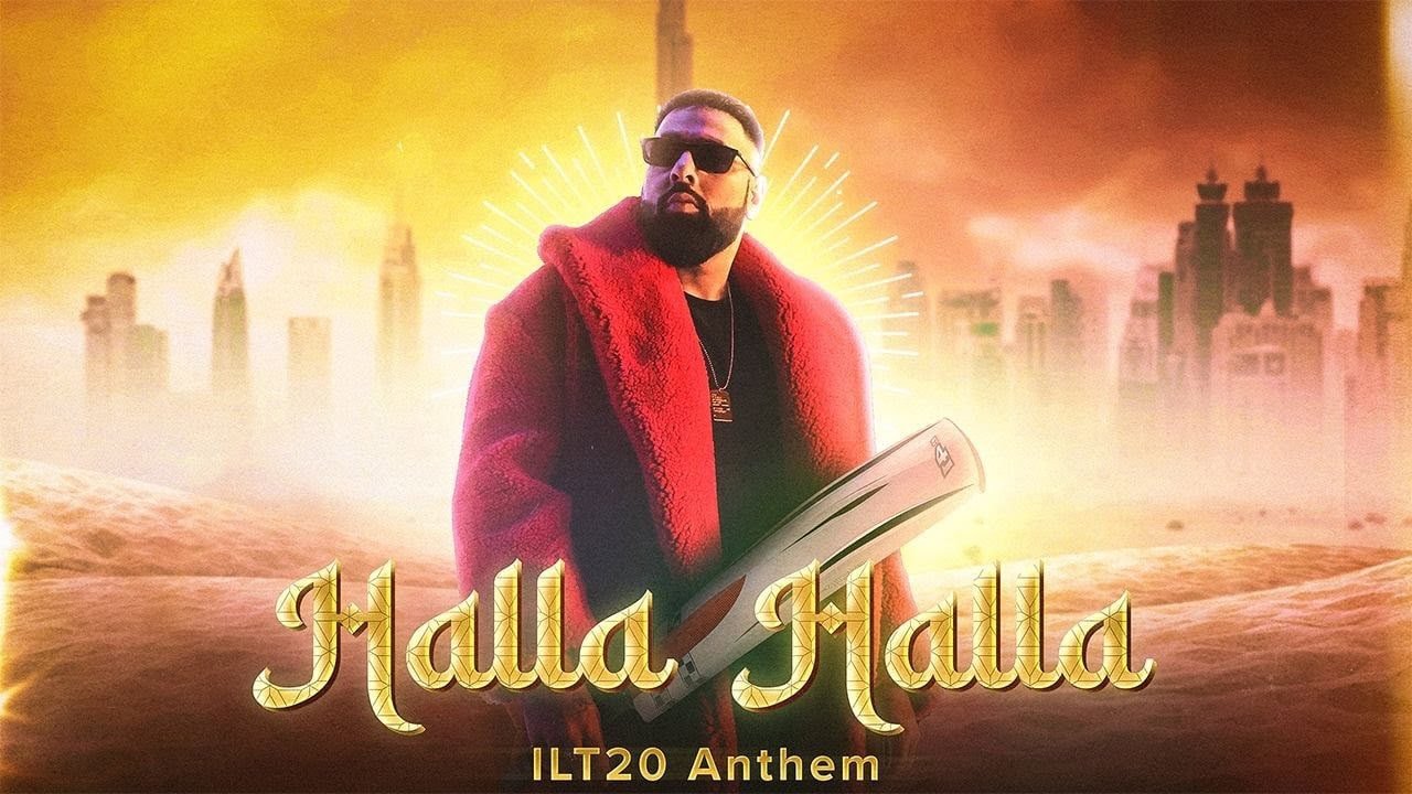 International League T20 launches official anthem ‘Halla Halla’ by Badshah