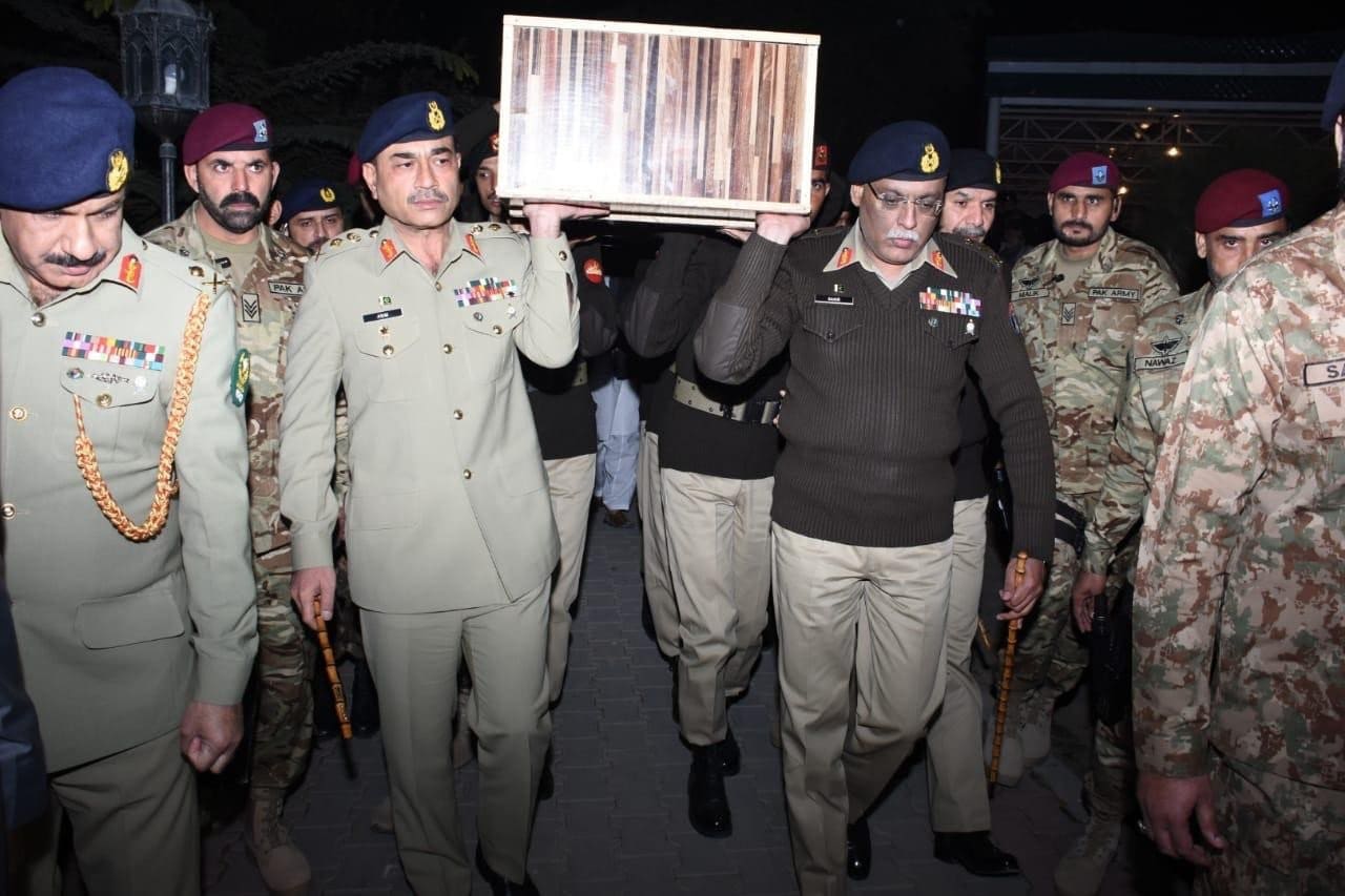 Pakistan Army s top brass attends funeral of Captain Fahad in Rawalpindi