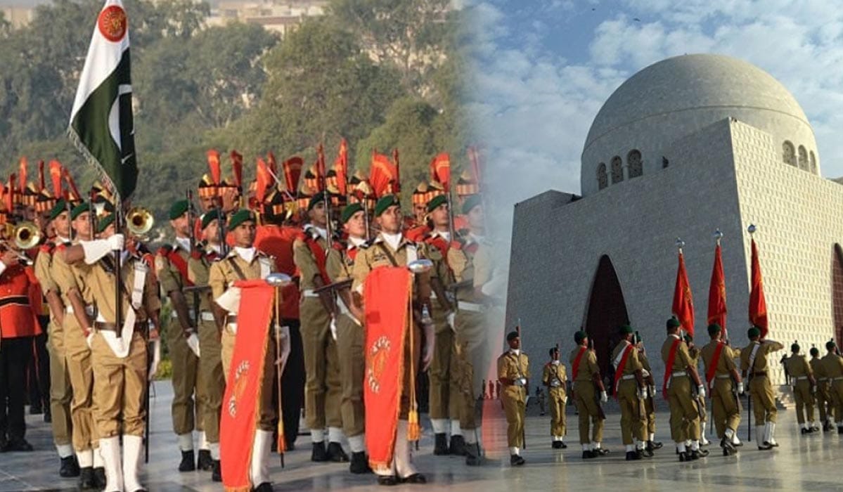 Pakistan Military Academy cadets take guard duty at Quaid-e-Azam s ...