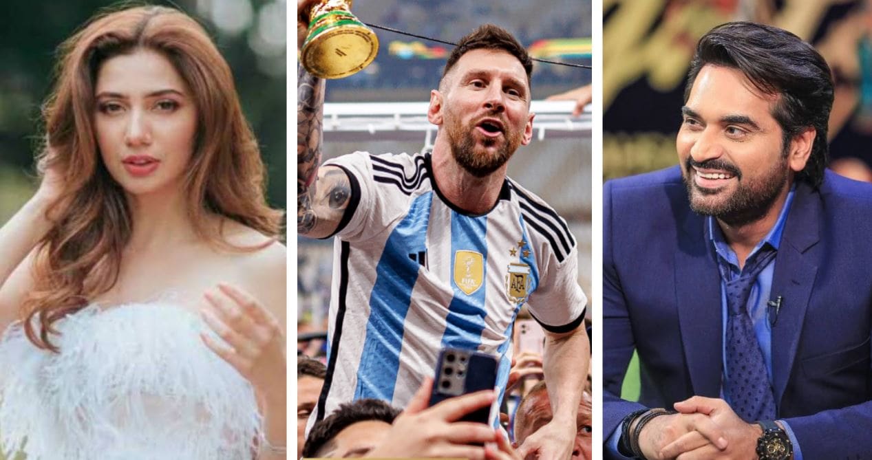 Pakistani celebrities all praise for Lionel Messi after World Cup win