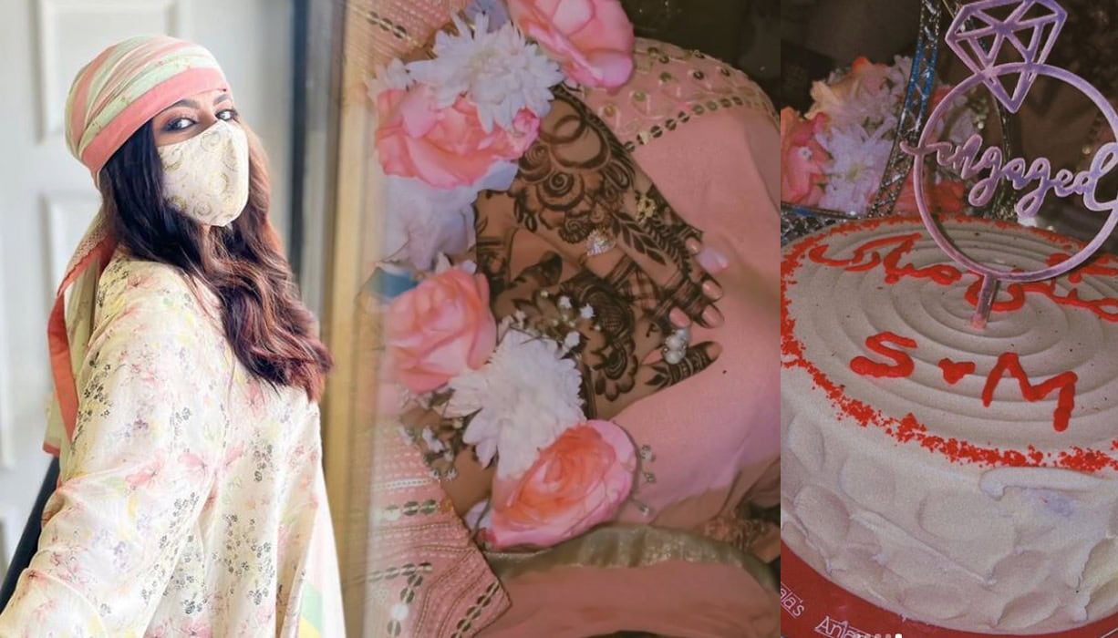 Pakistani veiled woman rapper Eva B gets engaged to musician Mudassar ...