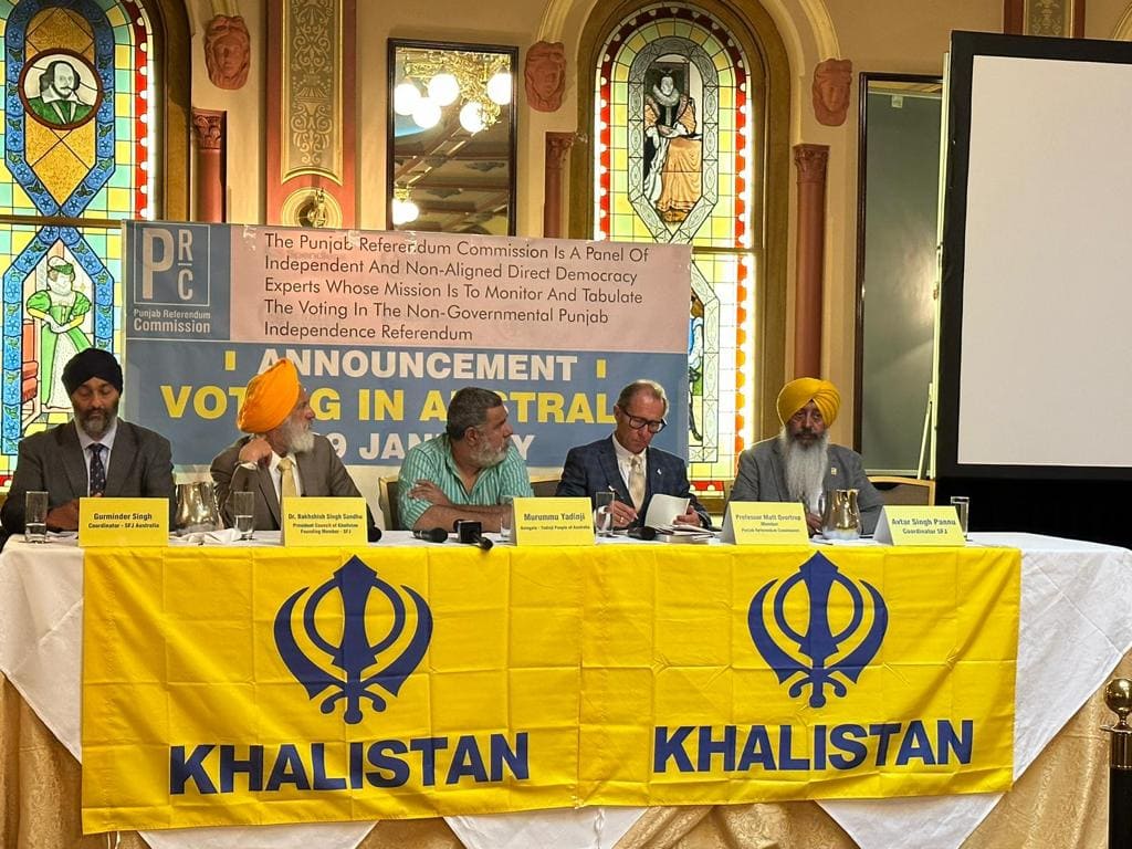 Australian indigenous delegate recognises Khalistan map