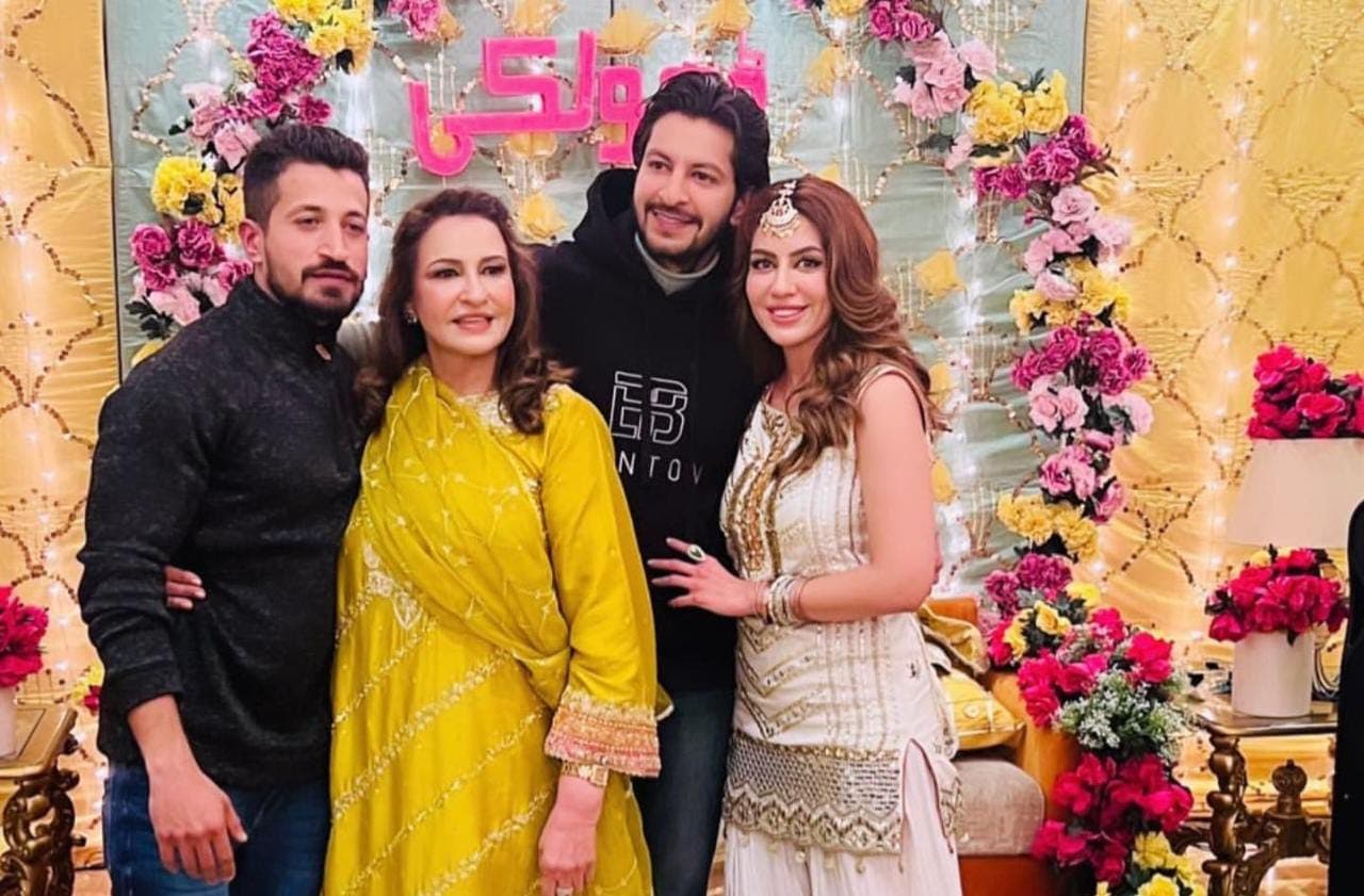 Inside lavish dholki function of Saba Faisal s son
