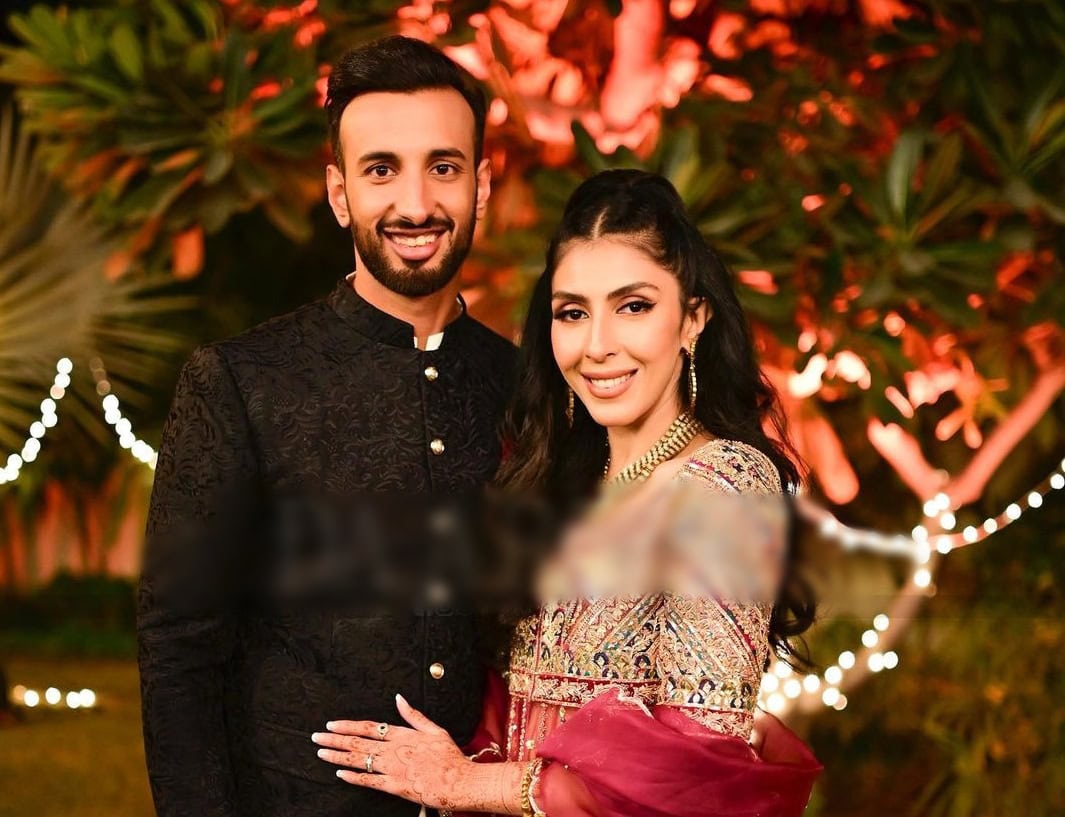 Newlywed cricketer Shan Masood, wife Nische Khan set couple goals with ...