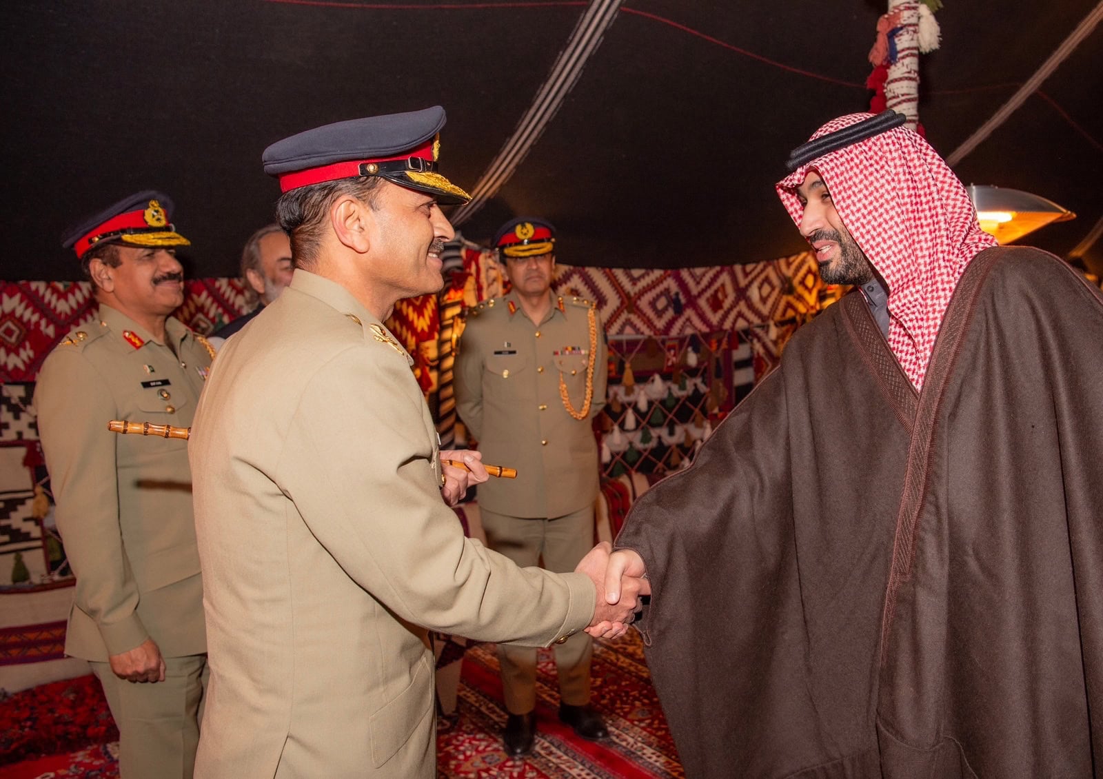 Pakistan Army chief Gen Asim Munir meets Saudi crown prince during ...