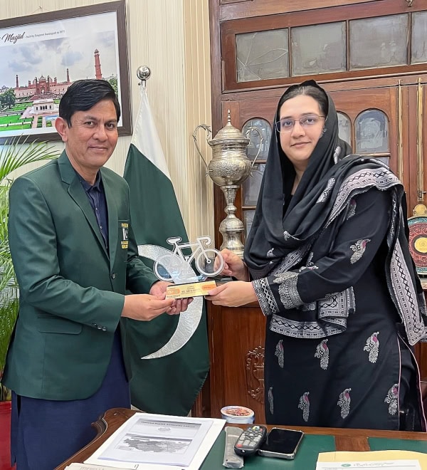 DC Lahore’s support can play key role in cycling promotion: PCF Secretary