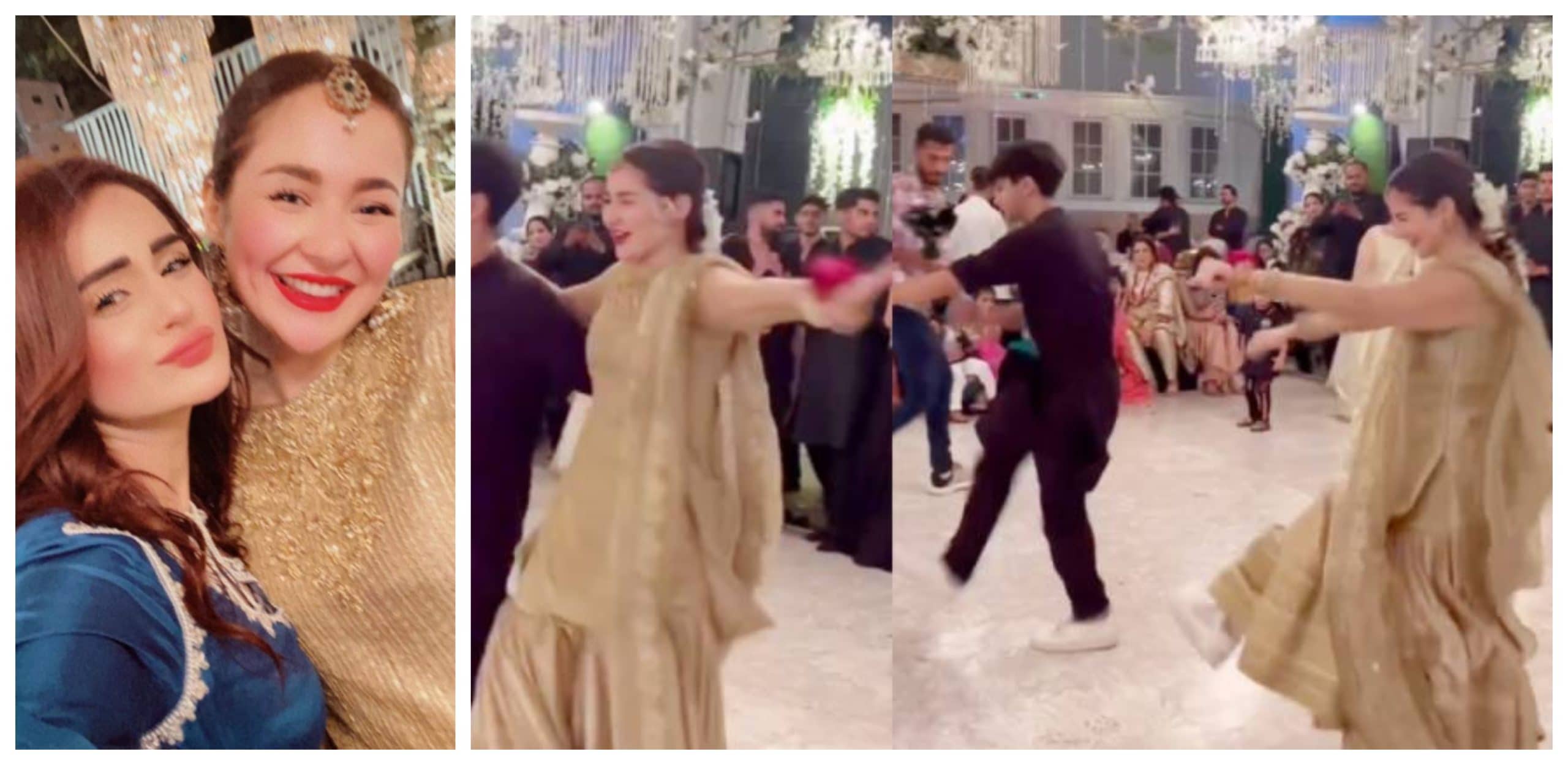 Hania Aamir rocks the dance floor at Umer Mukhtar s wedding – watch all the videos