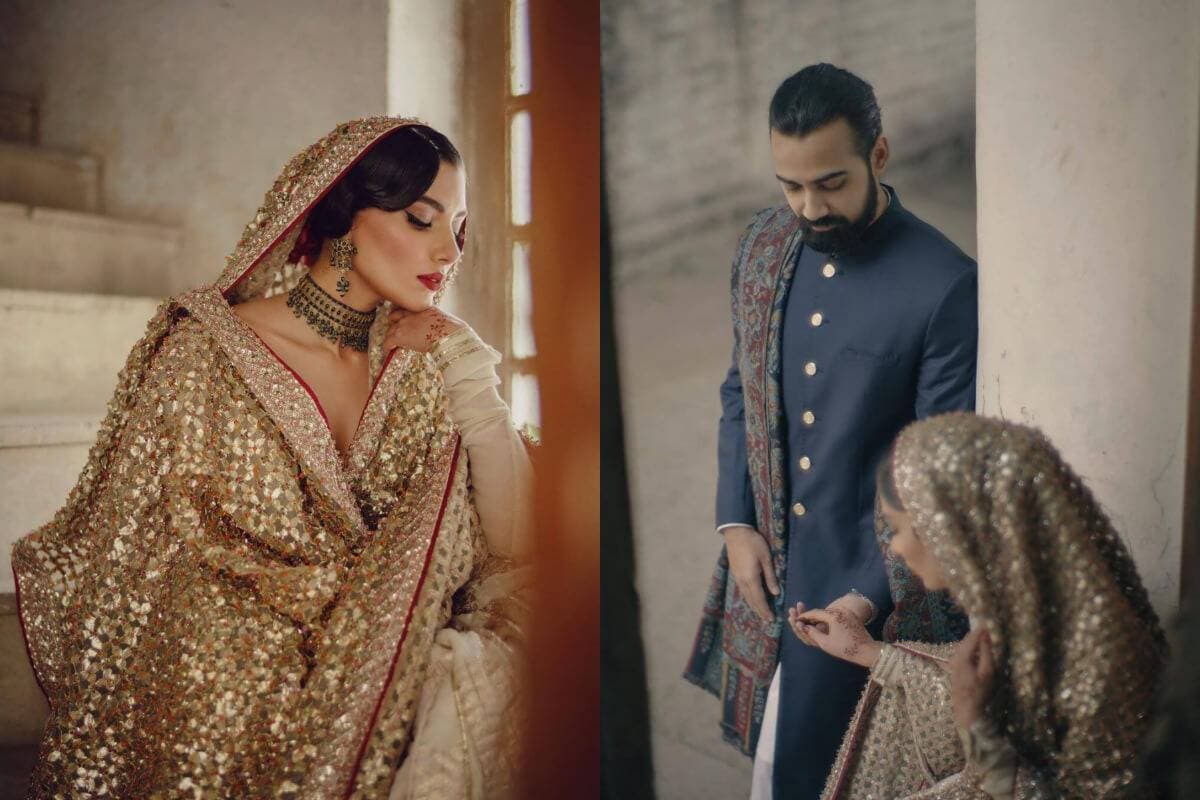 Zara Peerzada, Sarwan Saleh s wedding pictures win the internet