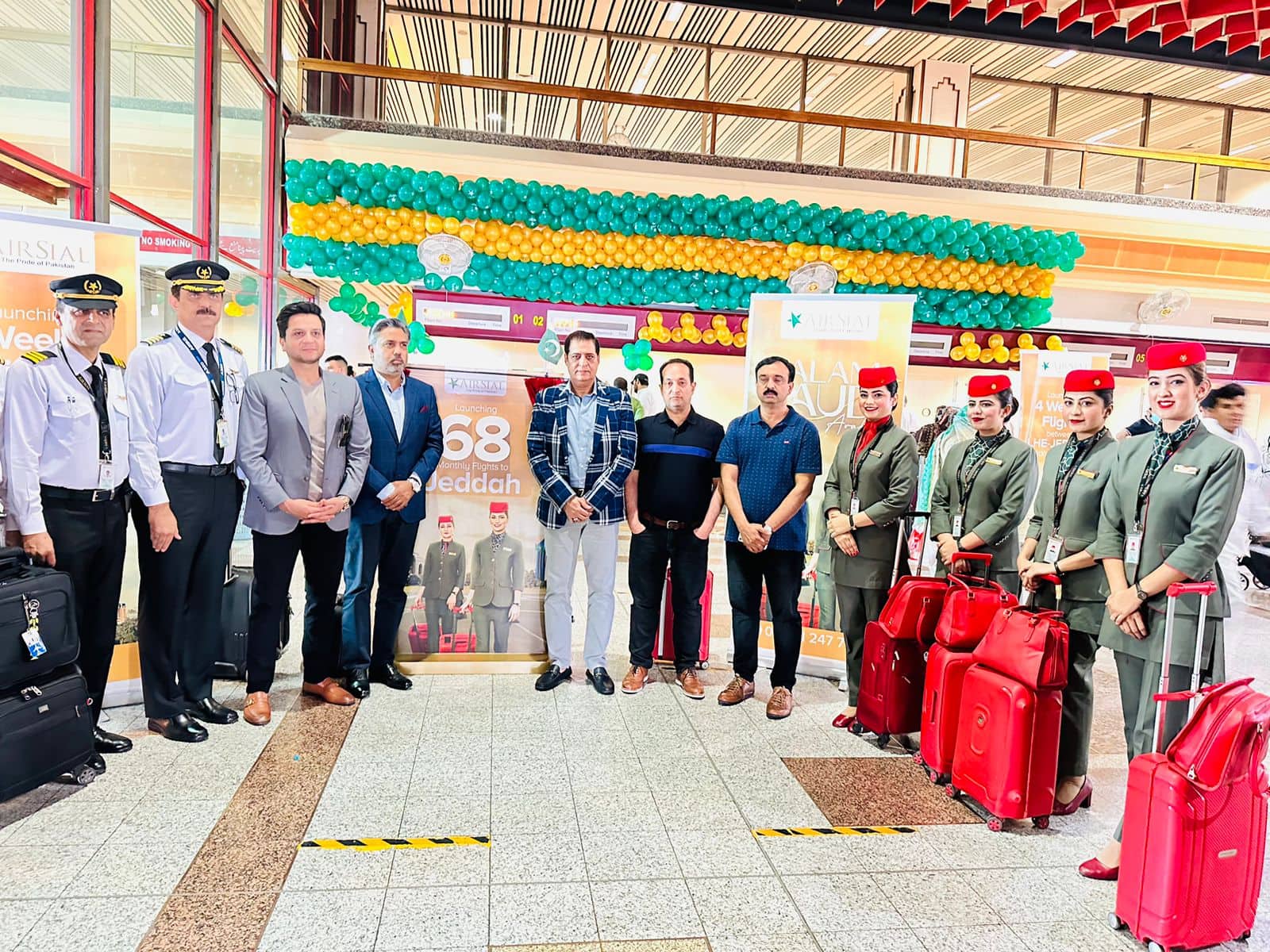 AirSial launches international operations with eight weekly flights to ...