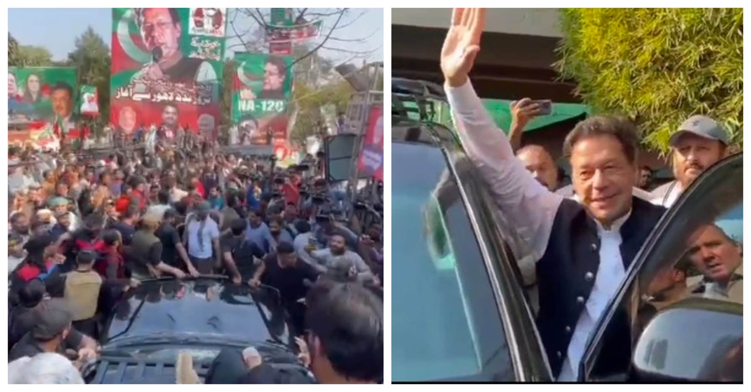 Imran Khan announces PTI gathering at Minar-e-Pakistan on Sunday ahead ...