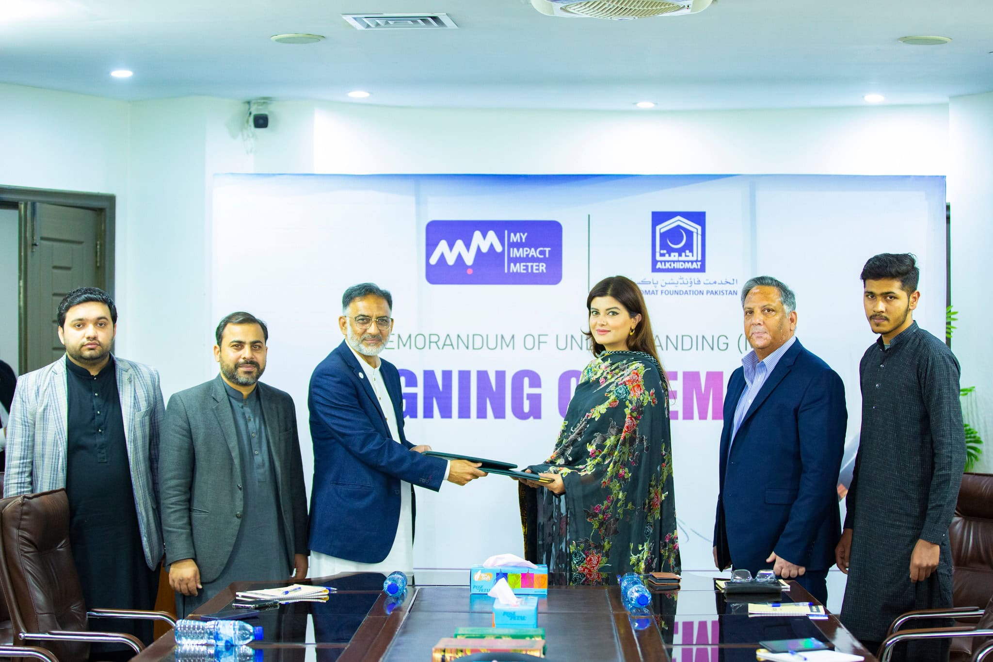 My Impact Meter, Alkhidmat Foundation Pakistan sign MoU for enhancing ...