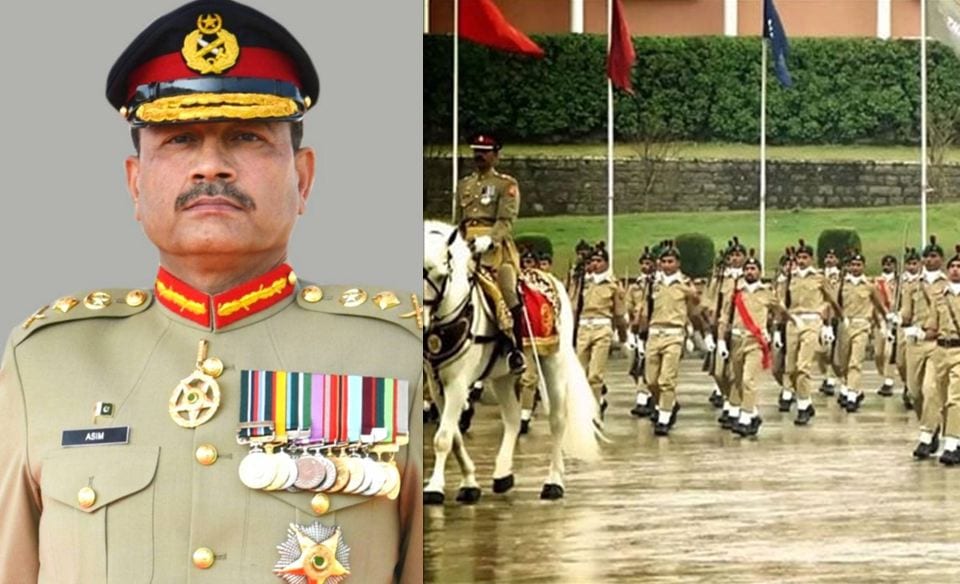 Passing-out parade of 147th Long Course held at Pakistan Military ...