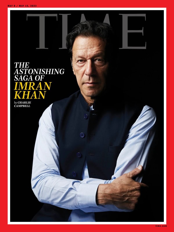Time magazine features Imran Khan’s ‘Astonishing Saga’