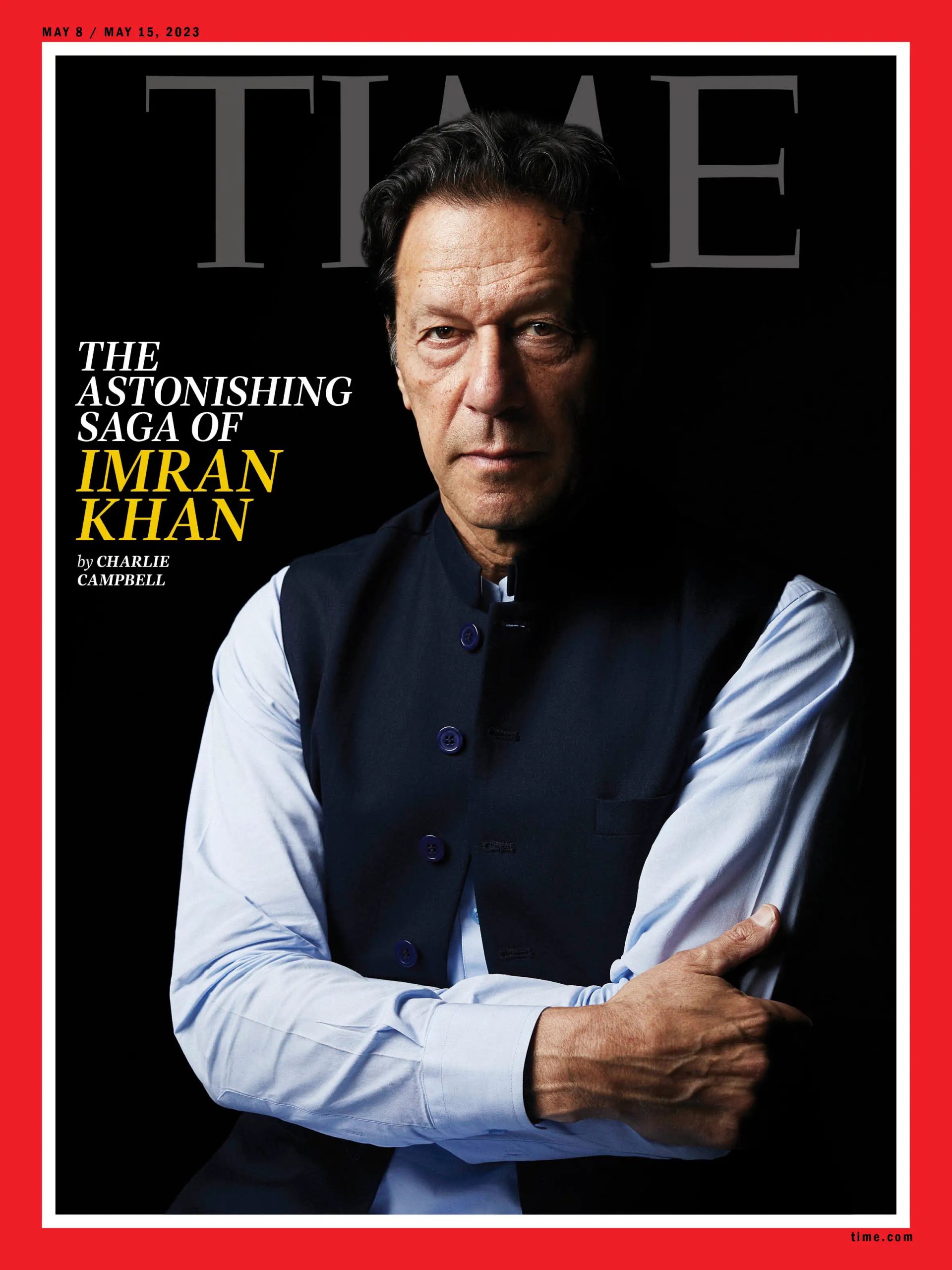 Time magazine features Imran Khan’s ‘Astonishing Saga’