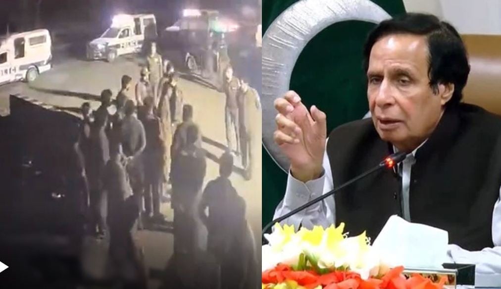 After storming Parvez Elahi’s Lahore residence, police raid Gujrat’s ...