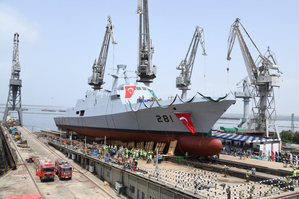 Fourth Babur class corvette Tariq set to be launched by Karachi Shipyard