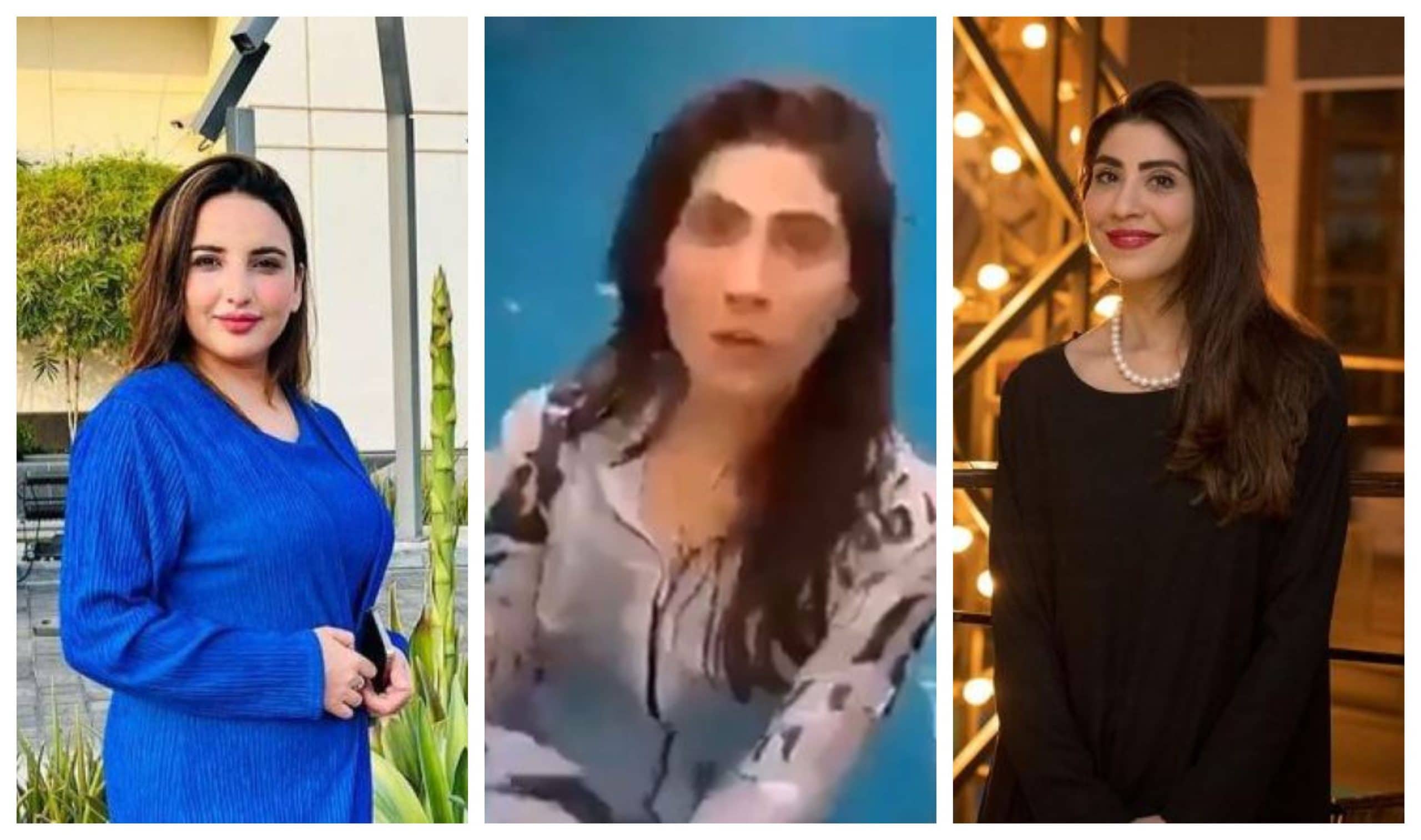 Hareem Shah leaks swimming pool video of PML-N’s Hina Parvez Butt online