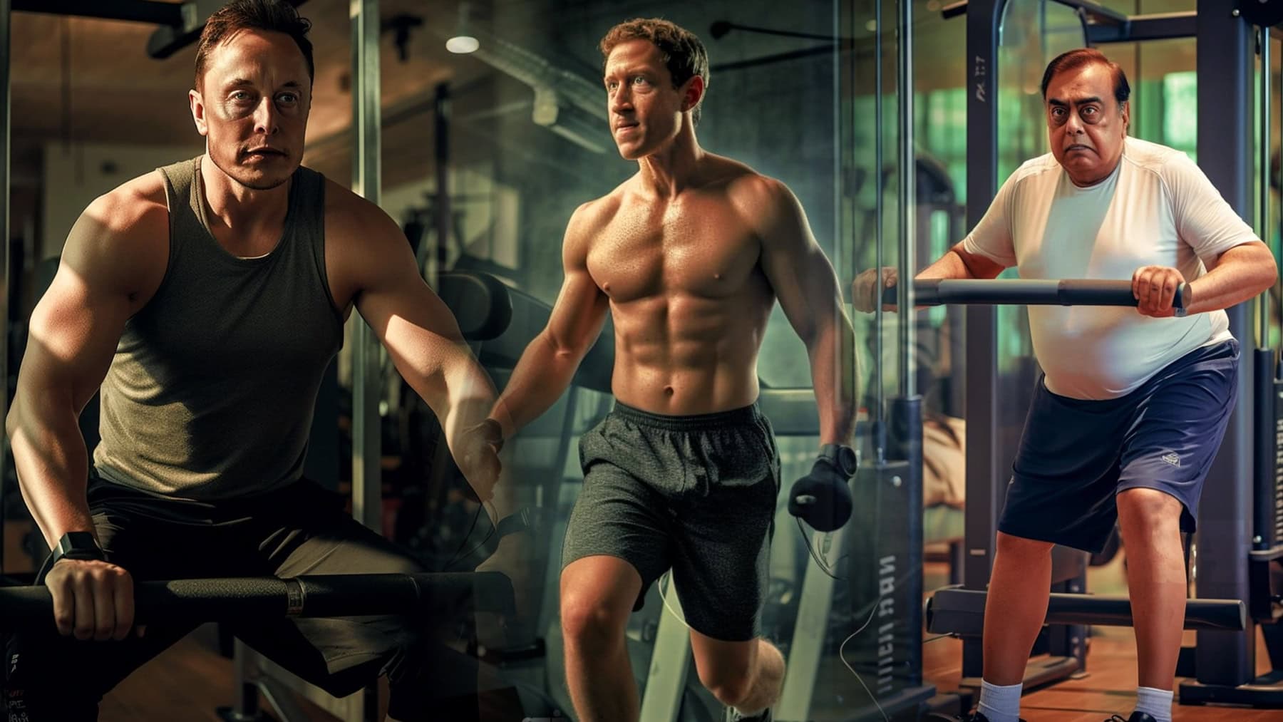 Making muscles and money: AI images of billionaires in gym go viral