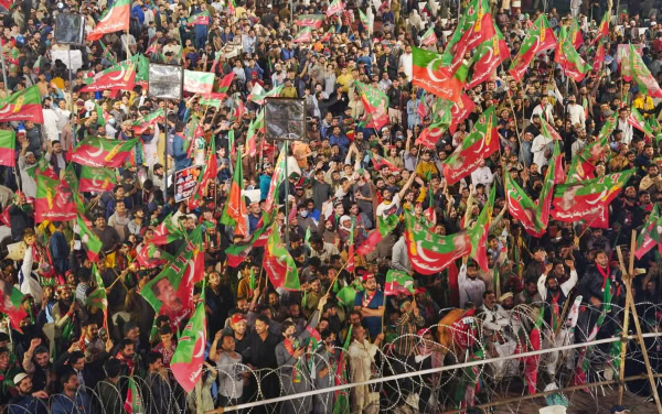 Imran Khan leads May Day rally in Lahore