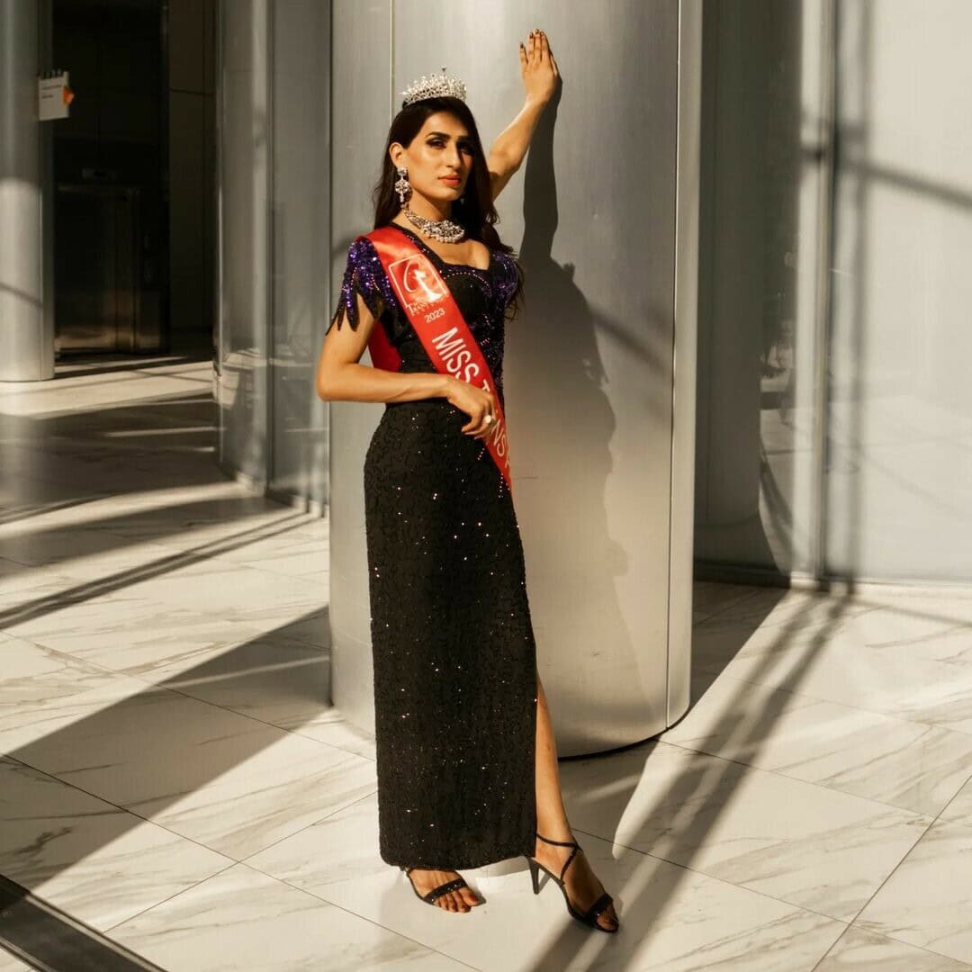 Joyland star Alina Khan wins Miss Trans Pakistan 2023