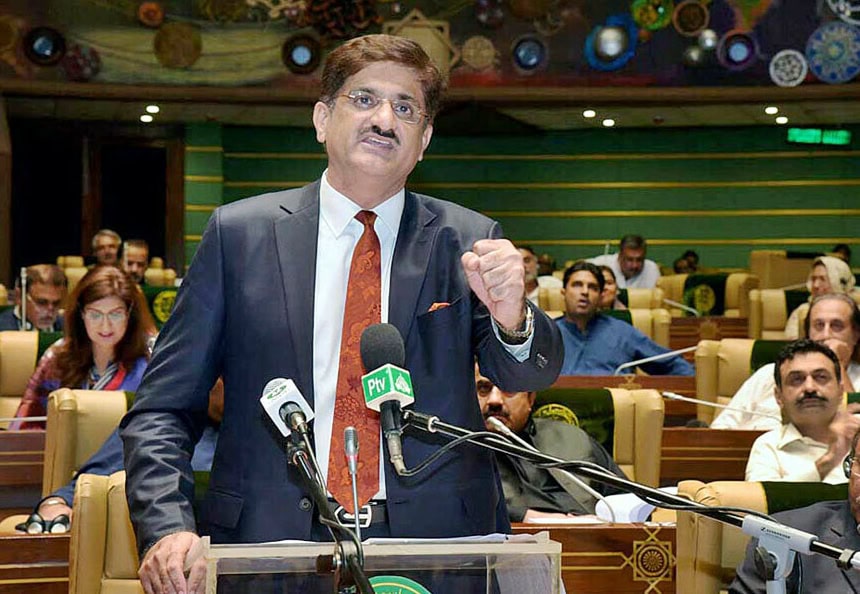 CM Murad Ali Shah presents Budget 2023-24 for Sindh