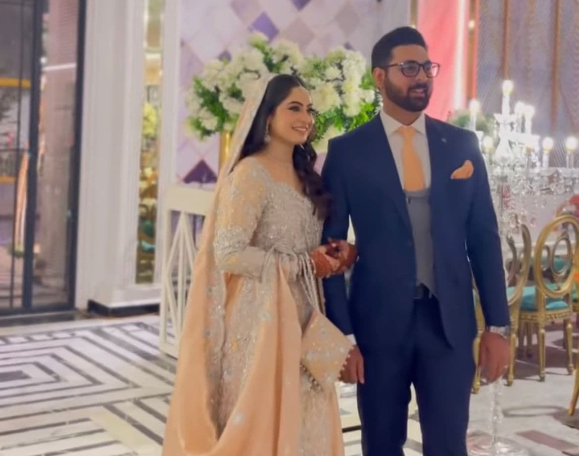 Rama Khan looks stunning at her dreamy Walima ceremony