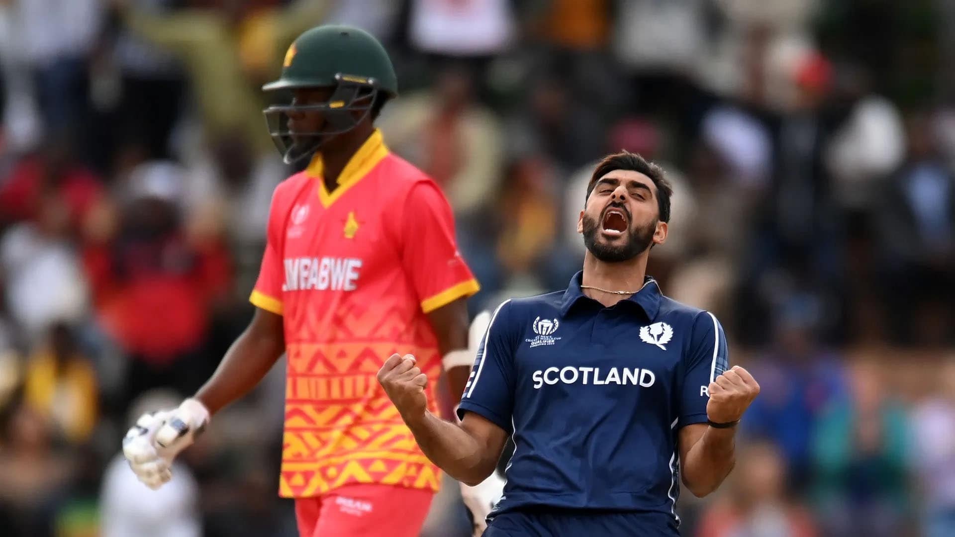 CWC23 Quallifier: Scotland knock Zimbabwe out to raise World Cup hopes