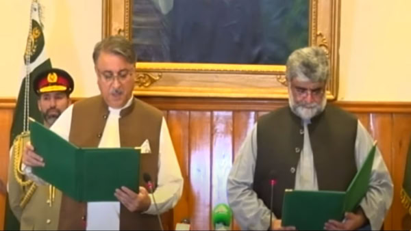 Ali Mardan Khan Domki took oath as Caretaker Balochistan CM