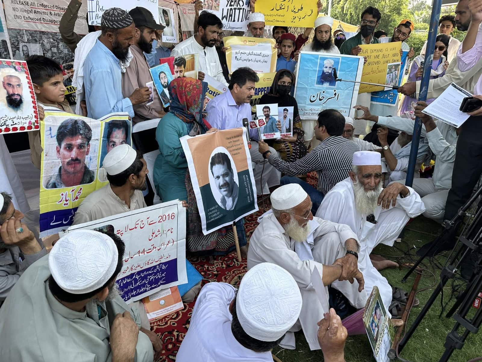 ‘Enforced Disappearance Day’ – Families of missing persons stage ...