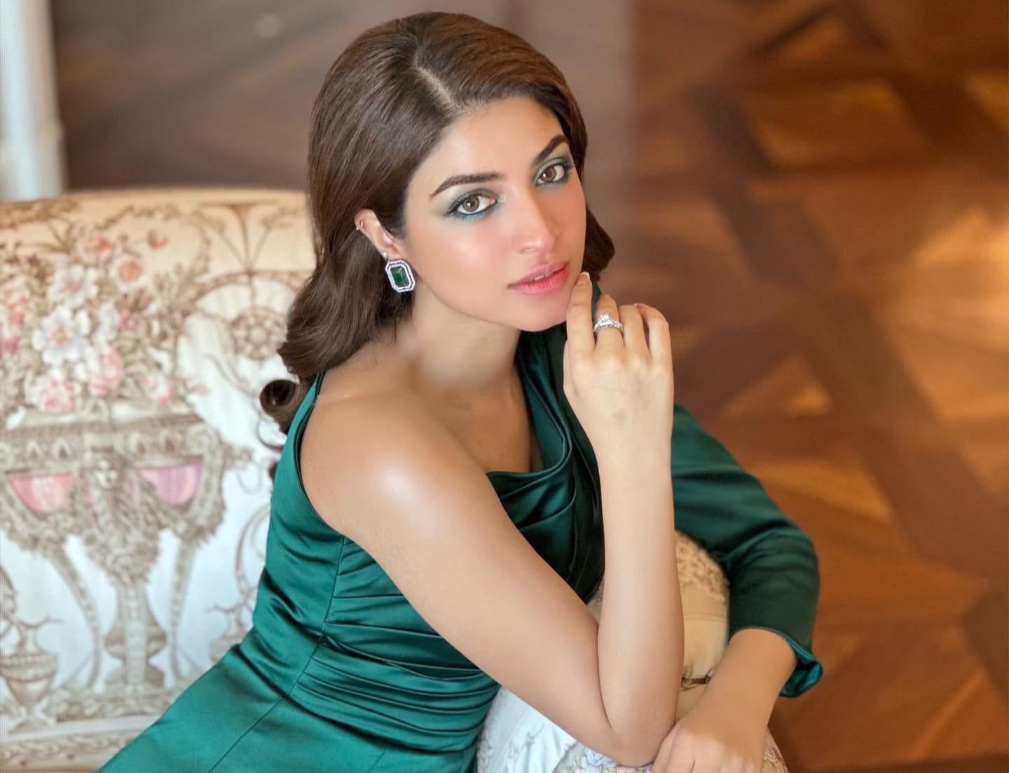 Kinza Hashmi poses as cover girl for local magazine