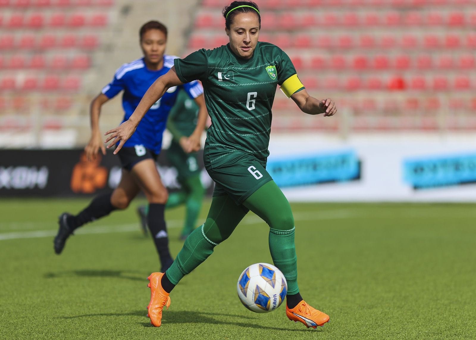 Pakistan women’s captain Maria Khan makes it to Saudi women s football club