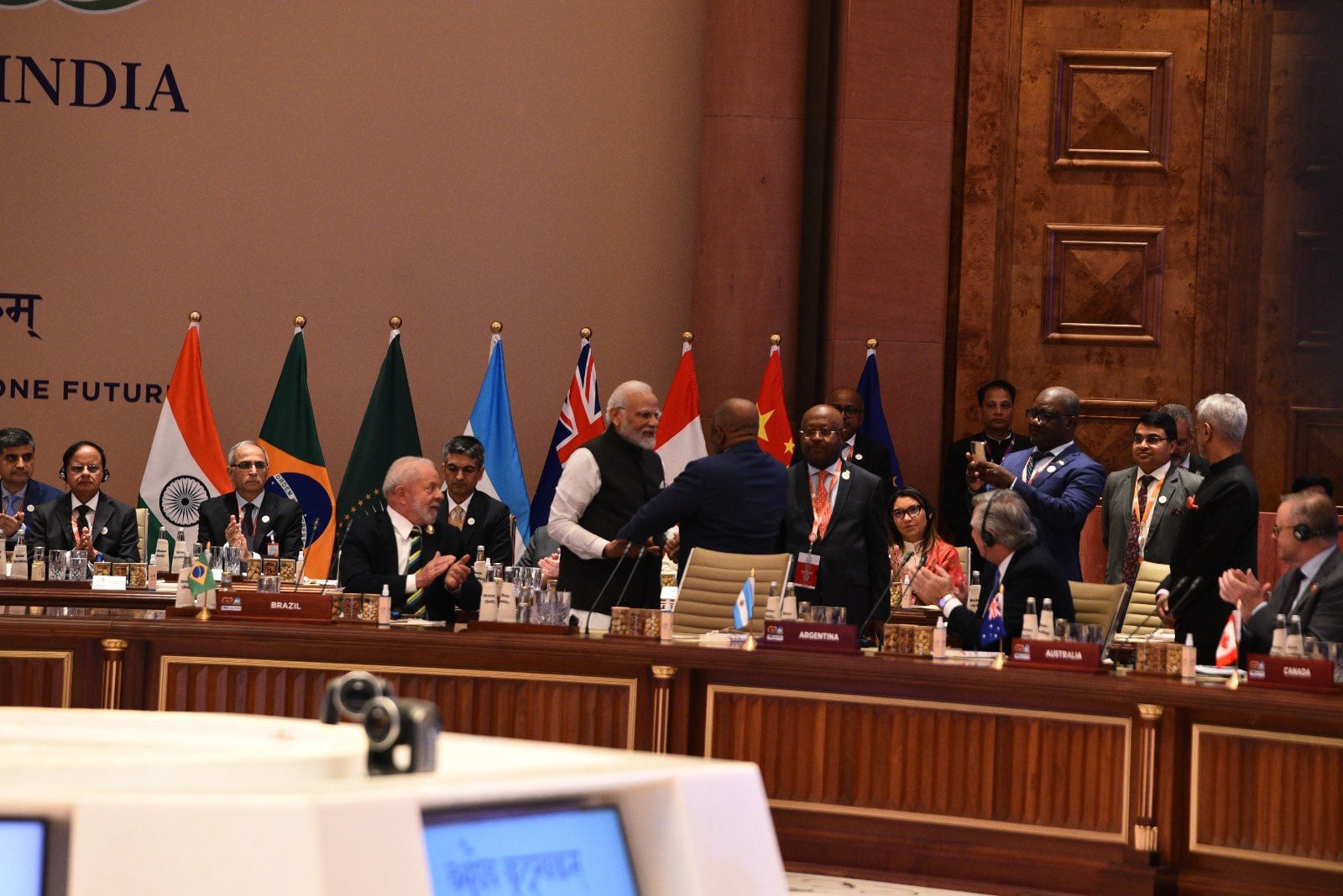 G20 formally welcomes African Union as permanent member
