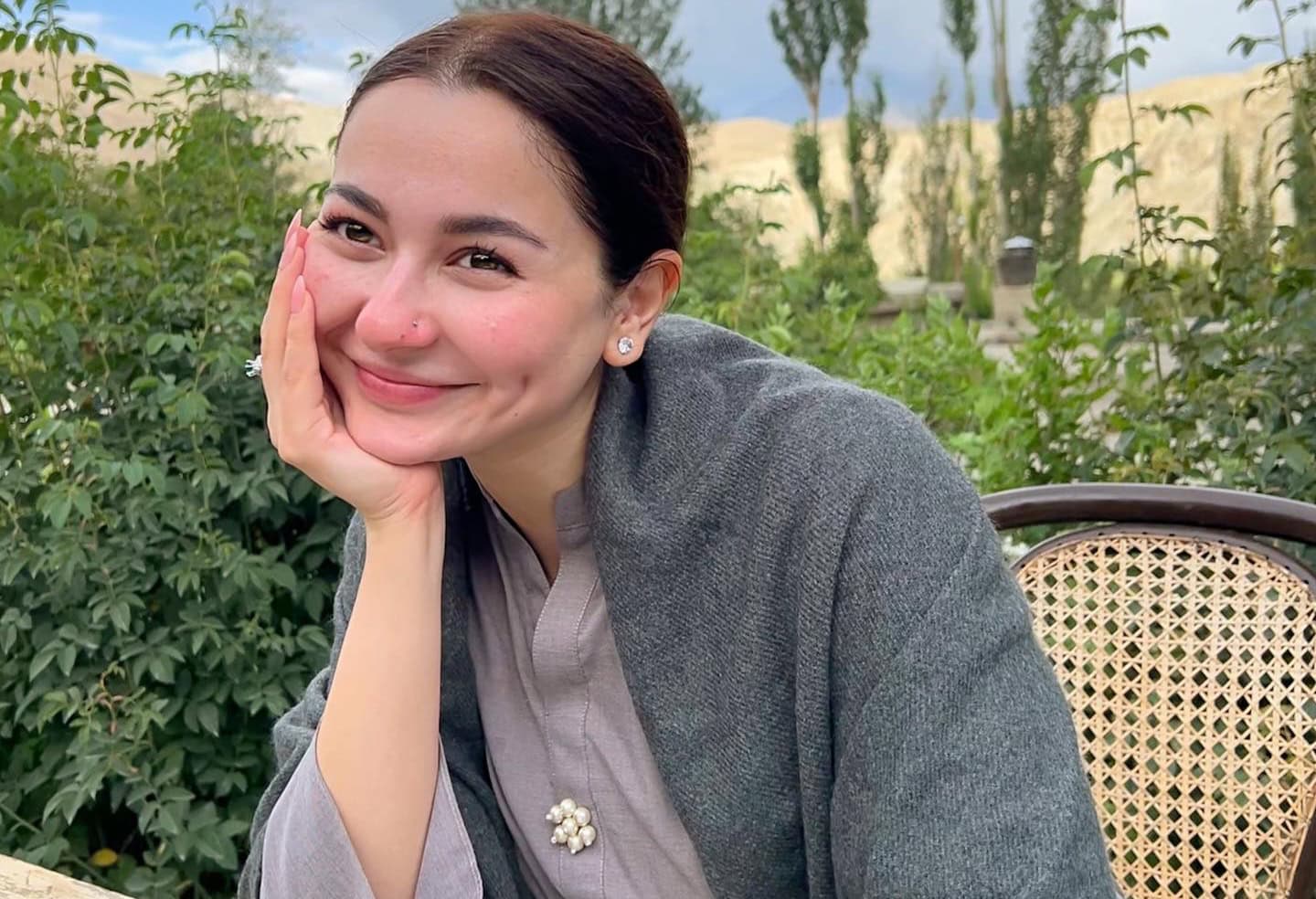 Globetrotter Hania Aamir bathes in river, stuns netizens in latest pictures