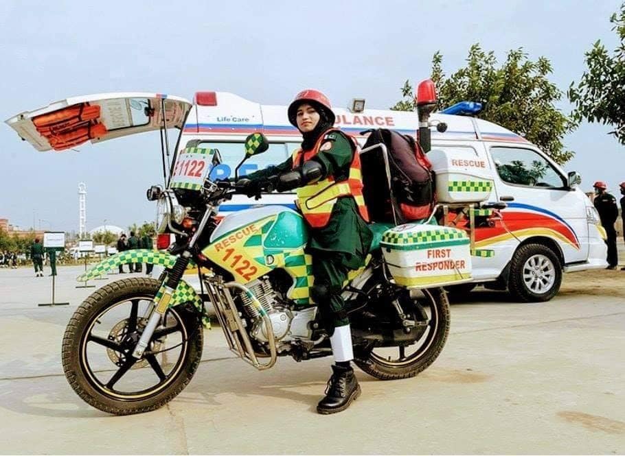 KPK rolls out Resuce-1122 motorcycle ambulances in Peshawar