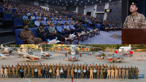 COAS Asim Munir witnesses multinational aerial exercise ‘Indus Shield 2023’